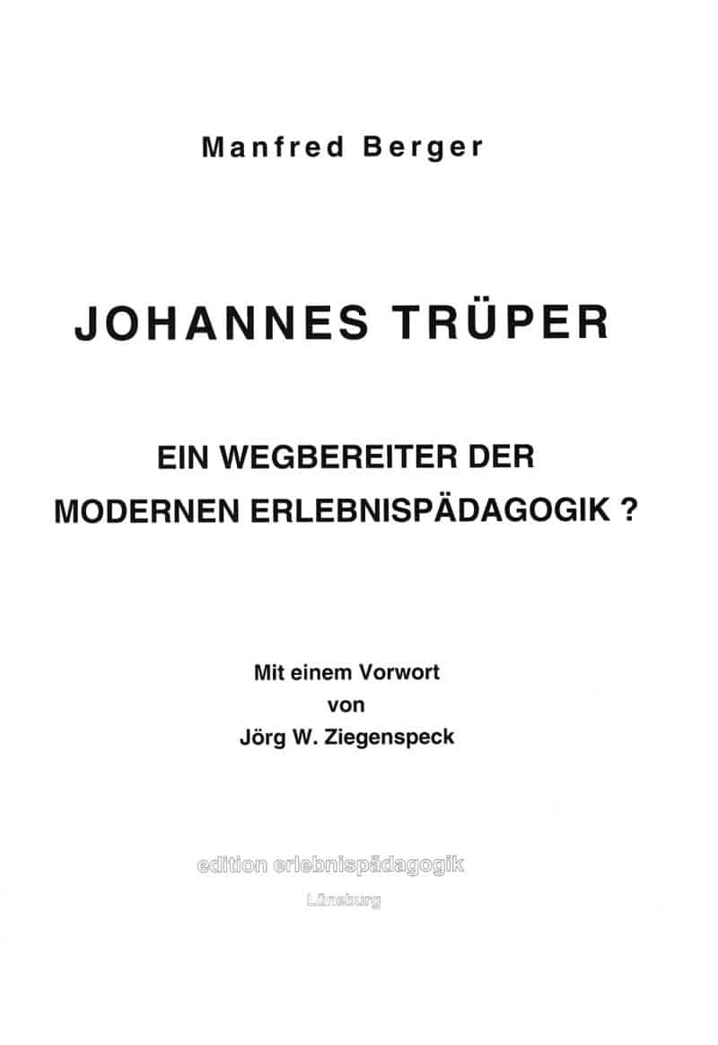 Johannes Trüper - ZIEL-Verlag