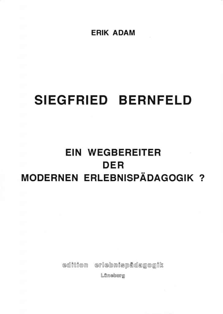 Siegfried Bernfeld - ZIEL-Verlag